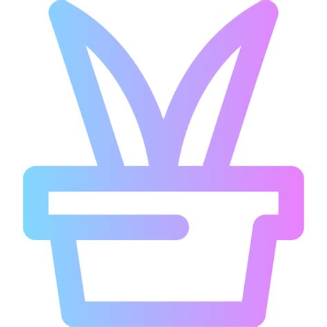 Plant Super Basic Rounded Gradient Icon Plant Super Basic Rounded Gradient Icon