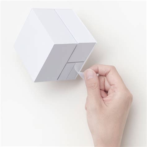 Nendos Block Memo Pad Peels Apart Like A 3d Puzzle