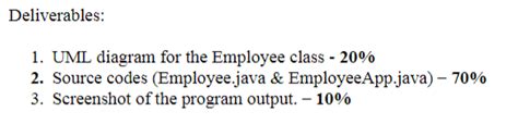 solved write a class named employee that has the following