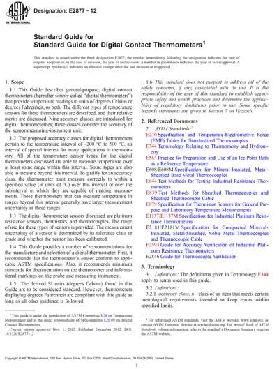 Astm E2877 12 Standard Guide For Standard Guide For Digital Contact
