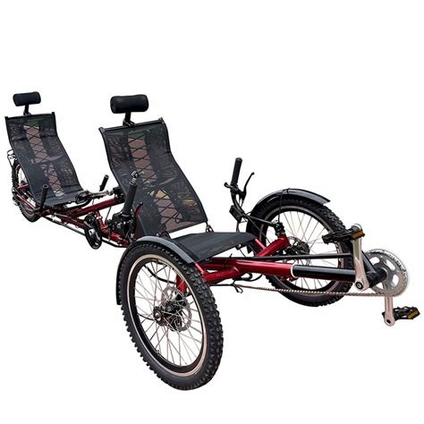 Electric Tandem Recumbent Trike 2 Seater 3 Wheel Chile Ubuy