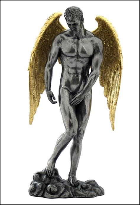 Winged Nude Male Standing