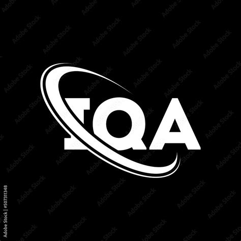 iqa logo iqa letter iqa letter logo design initials iqa logo linked