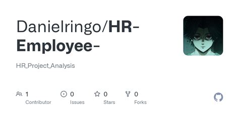 Github Danielringohr Employee Hrprojectanalysis
