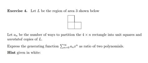 Solved Titlecombinatoric Hint Given In White Rectangle