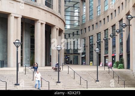 Exterior Of Vancouver Public Library Vpl Central Branch Building
