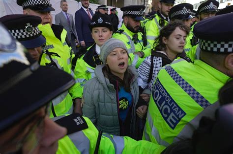 Greta Thunberg Charged With Public Order Offense In Uk After Arrest