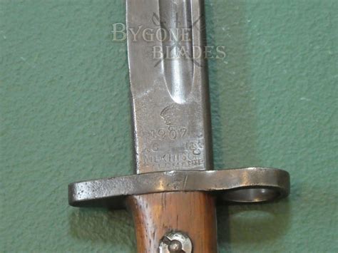 British 1907 Pattern Ww1 Bayonet Wilkinson 1918 Bygone Blades