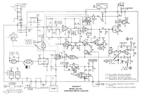 Heathkit Cointrack Gd 1190 Metal Detector Schematic Diagram Under Repository Circuits 45229
