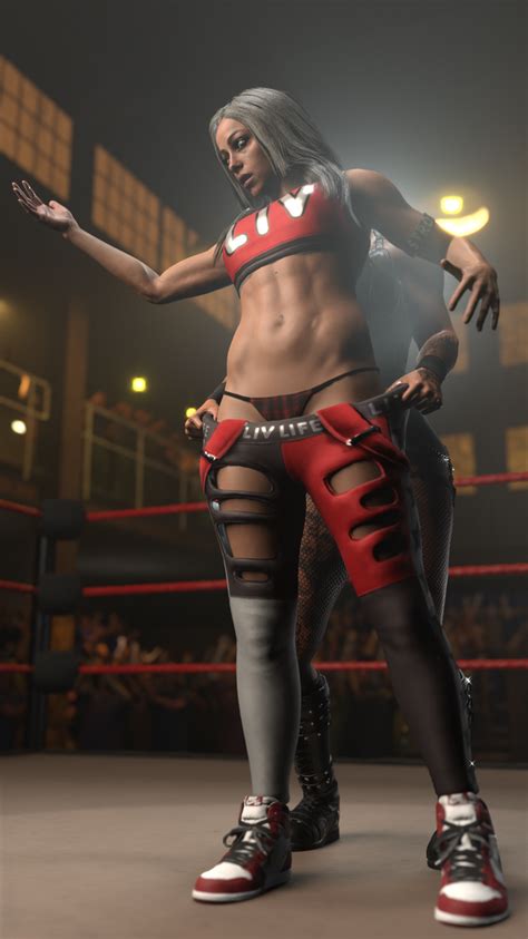 Liv Morgan Public Pantsing 02 By Dexpac On Deviantart