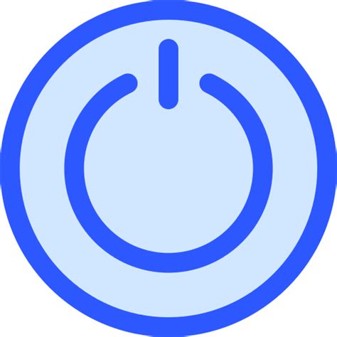 Icono De Poder Generic Blue Icono De Poder Generic Blue