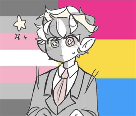 Pansexual Demigirl Ranboo Pfp Pansexual Anime Silly