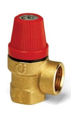 Клапан предохранительный пружинный латунный Ду 15-15 ВР (ВН) Рср=6бар ...