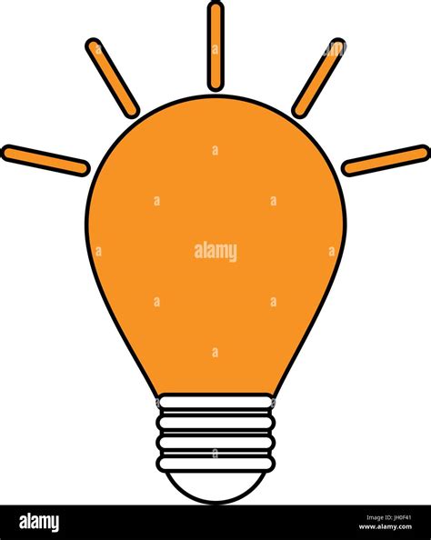 Light Bulb Vector Illustration Stock Vector Image Art Alamy