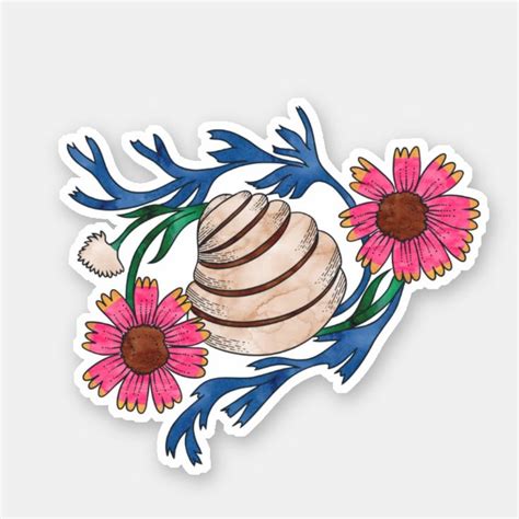 Pawleys Island Shell South Carolina Sticker