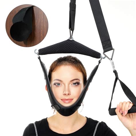 Cervical Neck Traction Device Over Door For Home Use Portable Neck