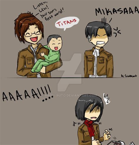 Attack On Titan Mikasa And Levi Comic