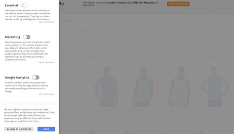 Amasty Cookie Consent Gdpr Magento 2 Extension Firebear