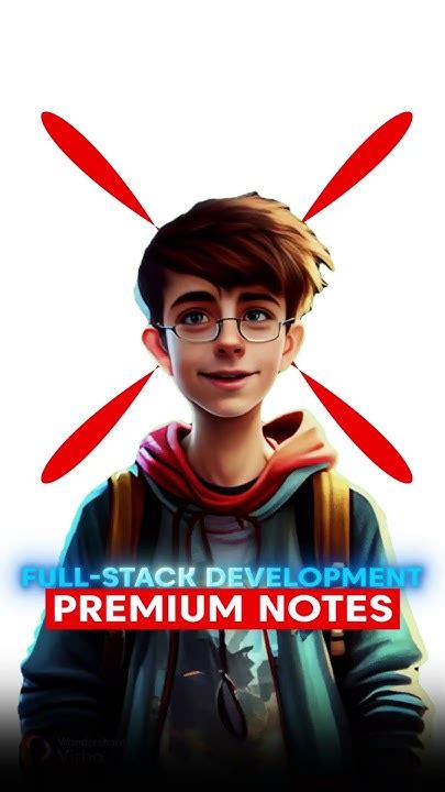 Full Stack Premium Notes Code Coding Education Chatgpt