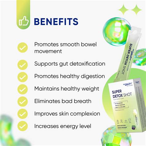 Holistic Way Bio Elixir Super Detox Shot 10 Sachets