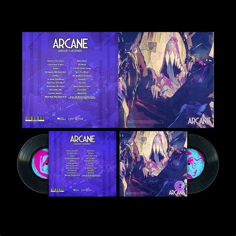 Arcane Viynl Cover Behance