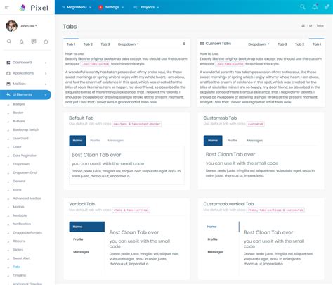 Pixel Premium Admin Dashboard Web Apps And Ui Kit