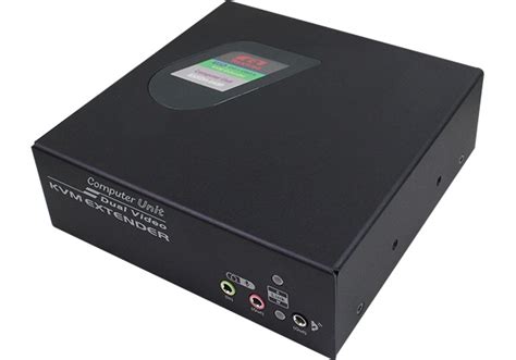 Dual Dvi Kvm Extender Over Cat X 1080p 150m Usb 2 0 Audio Ir Extension Exxda M043