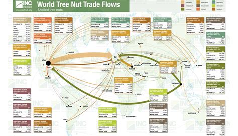 Inc Publishes Trade Map Series International Nut And Dried Fruit Council