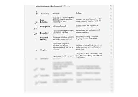 SOLUTION Difference Between Hardware And Software Studypool