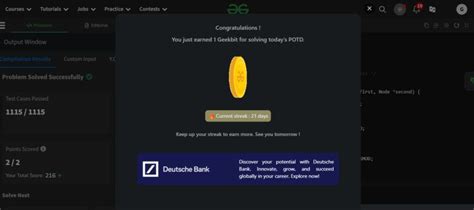 Gayathri Devi S On Linkedin Geekstreak2024 Geeksforgeeks 21daychallenge Codingjourney