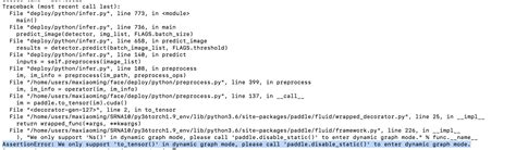 We Only Support To Tensor In Dynamic Graph Mode Please Call Paddle Disable Static To