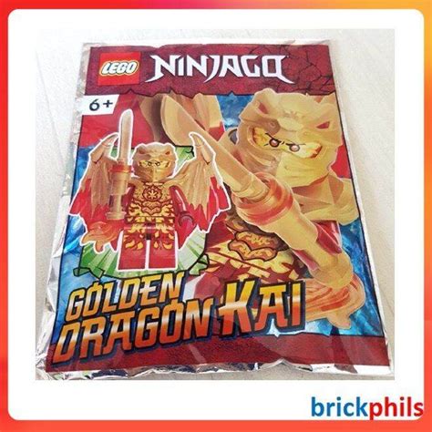 Lego Ninjago 892291 Golden Dragon Kai Foil Pack Lazada PH