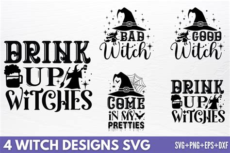 Witch Designs Svg 5787220