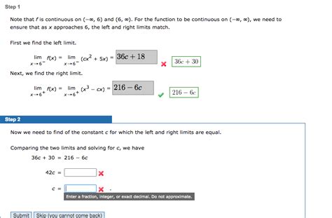 solved step 1 note that fis continuous on 0 6 and 6