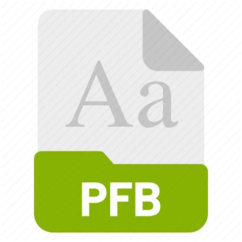 Document File Format Pfb Icon Download On Iconfinder