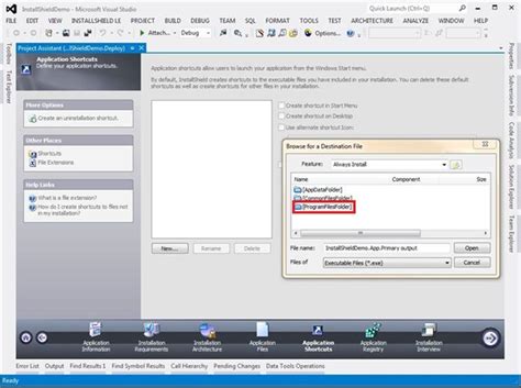 Simple Steps To Create Setup File Using Installshield Le From Vs
