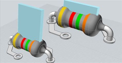 Business Card Holder Resistor By Giufini Download Free Stl Model