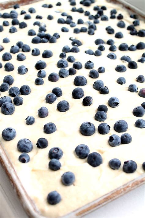 Berry Cheesecake Sheet Cake Lemon Blueberry Cake With Cream Cheese