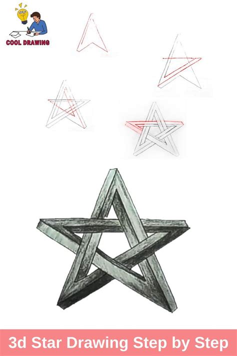 3d Star Sketch