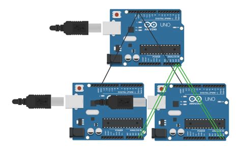 circuit design comunicazione i2c antonino pellegrino tinkercad