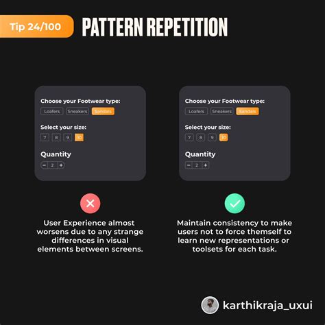 karthik raja s on linkedin pattern ui ux uxui uidesign