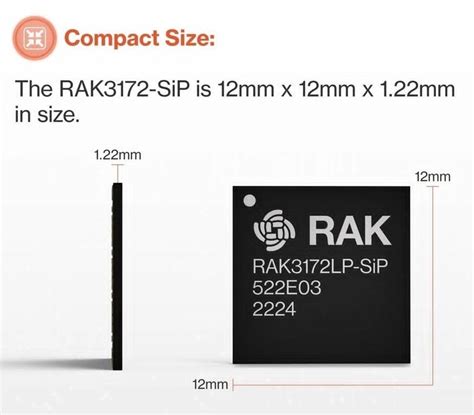 Rakwireless Rak3172 Sip A Small And Complete Iot Module Carl Erick