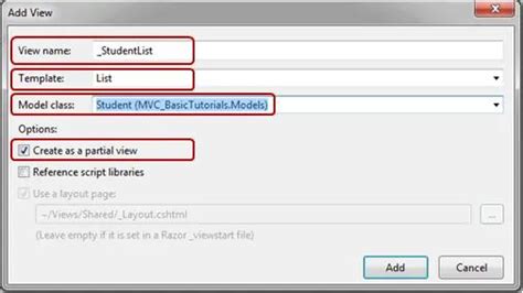 How To Bind Model Data To Partial View