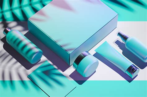 액체 크림 젤 로션화장품 용 화장품 병 세트 뷰티 제품 패키지 빈 템플릿 3d 렌더링 0명에 대한 스톡 사진 및 기타 이미지 Istock