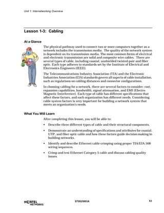 Cabling PDF Computer Networking Computing