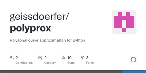 Github Geissdoerferpolyprox Polygonal Curve Approximation For Python