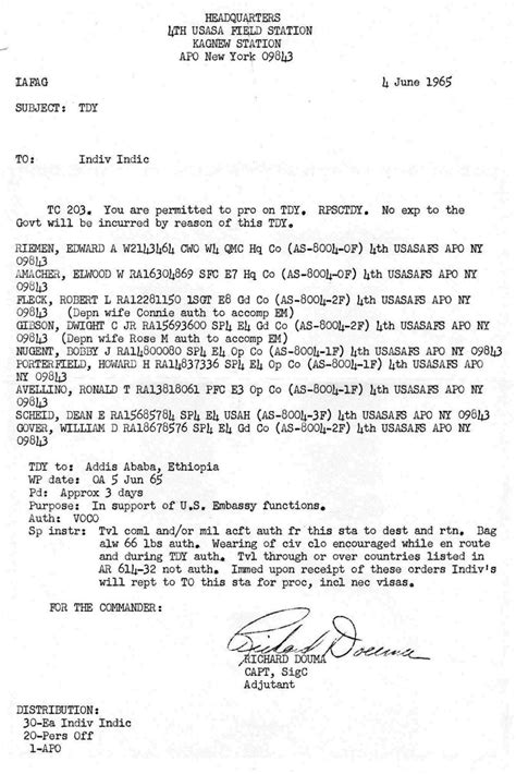 Kagnew Station Orders Page