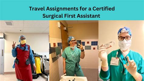 Travel Assignments Certified Surgical First Assistant Youtube