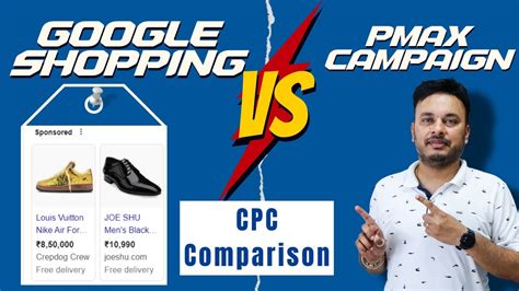Standard Shopping Vs Google Performance Max CPC Comparison YouTube