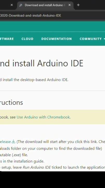 Arduino Ide Installation Explore Homeautomation Arduino Arduinoproject Shortvideo